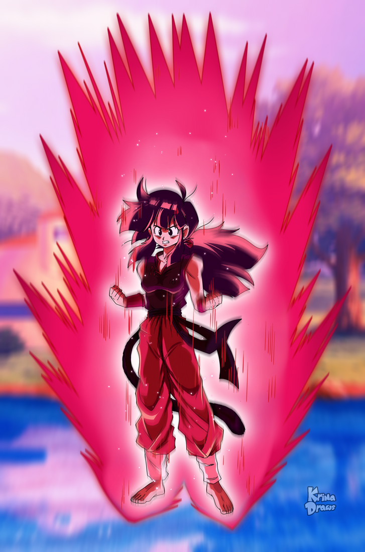 Kaioken Saiyan Chi-Chi by KrimaDraws on DeviantArt Kaioken Saiyan Chi-Chi by KrimaDraws on DeviantArt