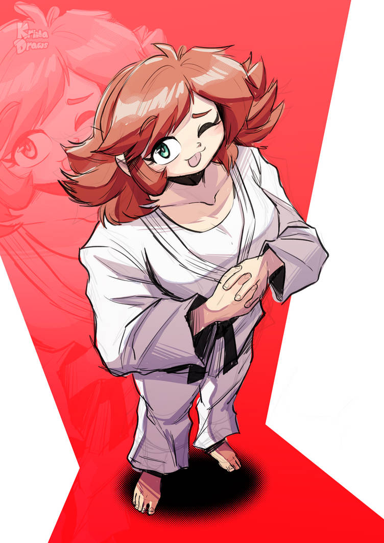 Judo Girl By Krimadraws On Deviantart
