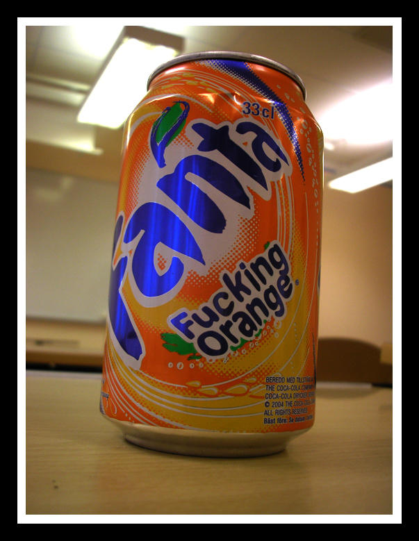 Fanta - Fucking Orange by Davie1337fablemaster on DeviantArt