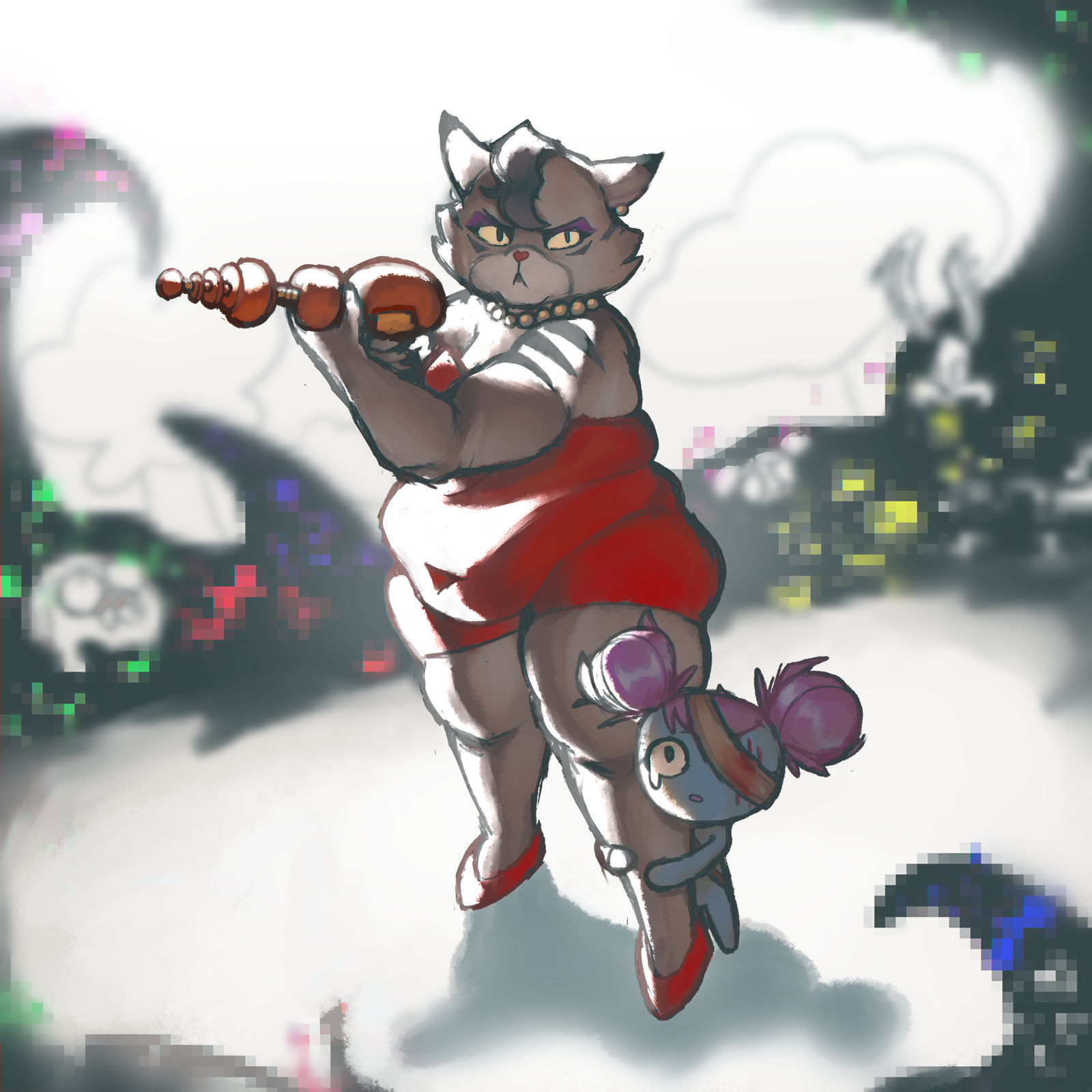 Melira And Pibby By Kekekekekekekk On Deviantart