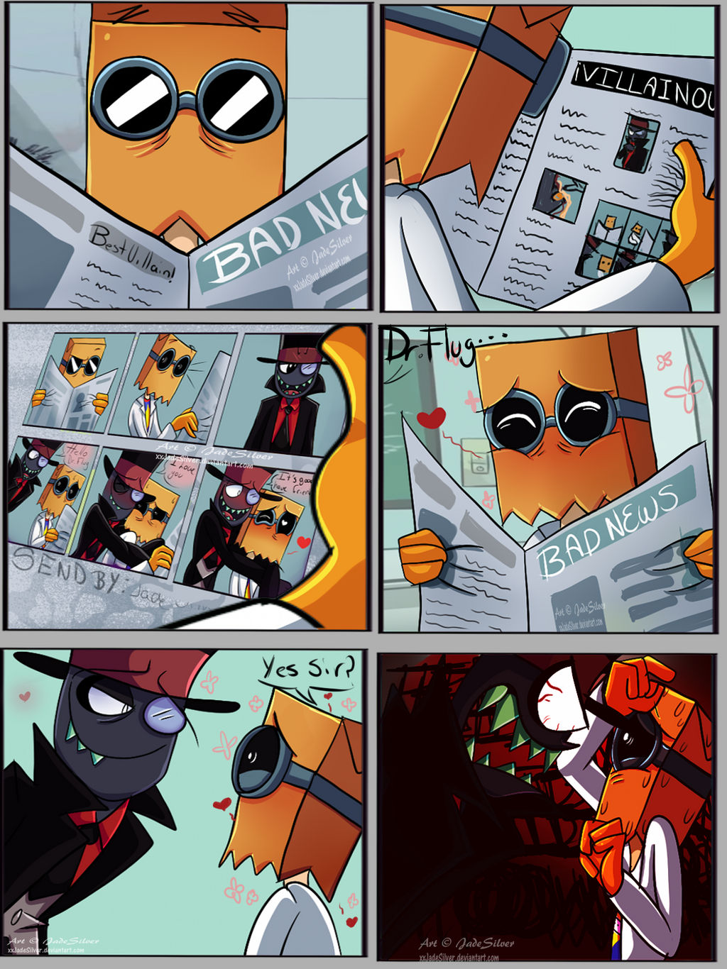 Do Ya Thing Black Hat X Dr Flug By Xxjadesilver On Deviantart