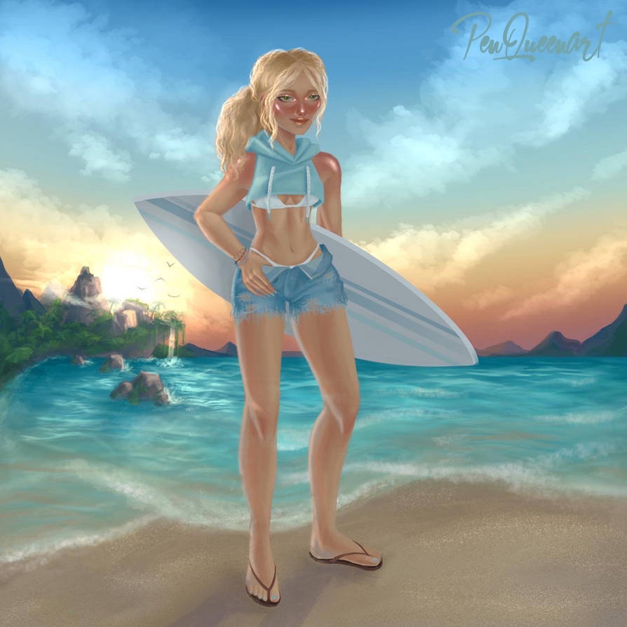 Bridgette From Total Drama Island Tdi Redesign By Penqueen6 On Deviantart