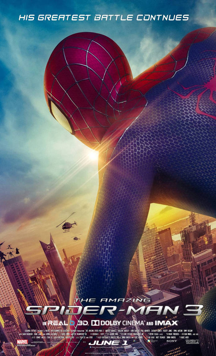 The Amazing Spider Man 3 2018 Poster 2 By Danyvianicandiani On Deviantart