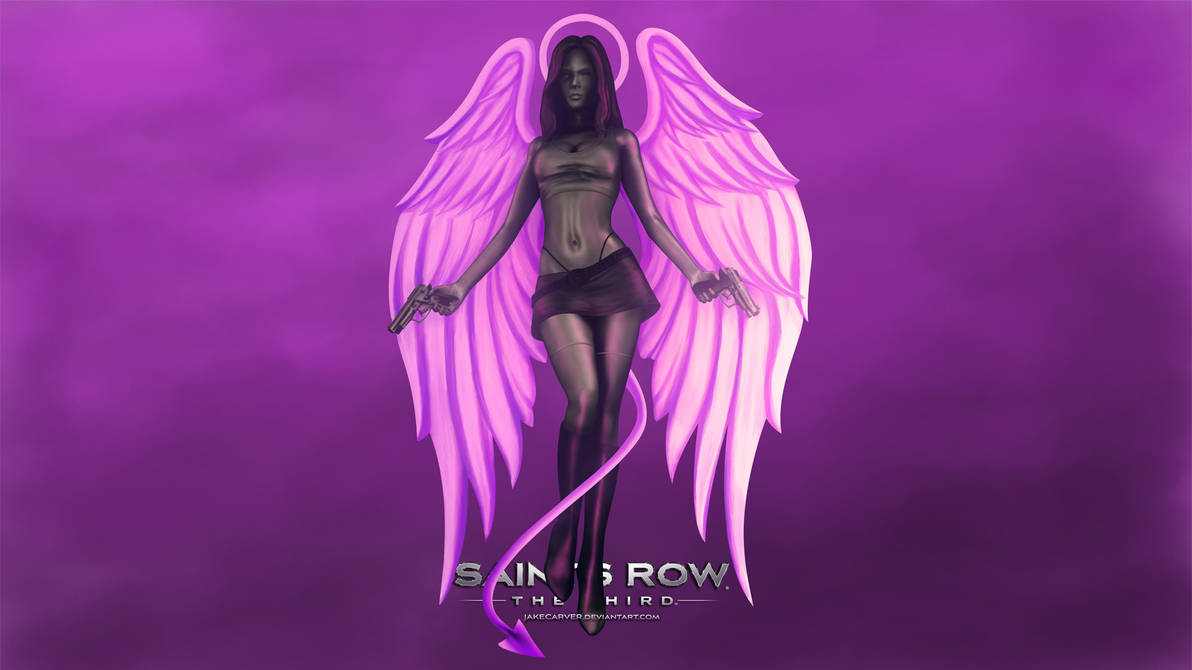 Angeldemon Babe Wallpaper Saints Row 3 By Jakecarver On Deviantart