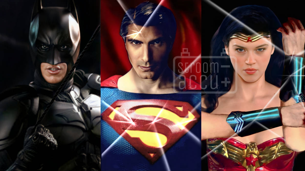 Batman Superman Wonder Woman By Stroomaccu On Deviantart