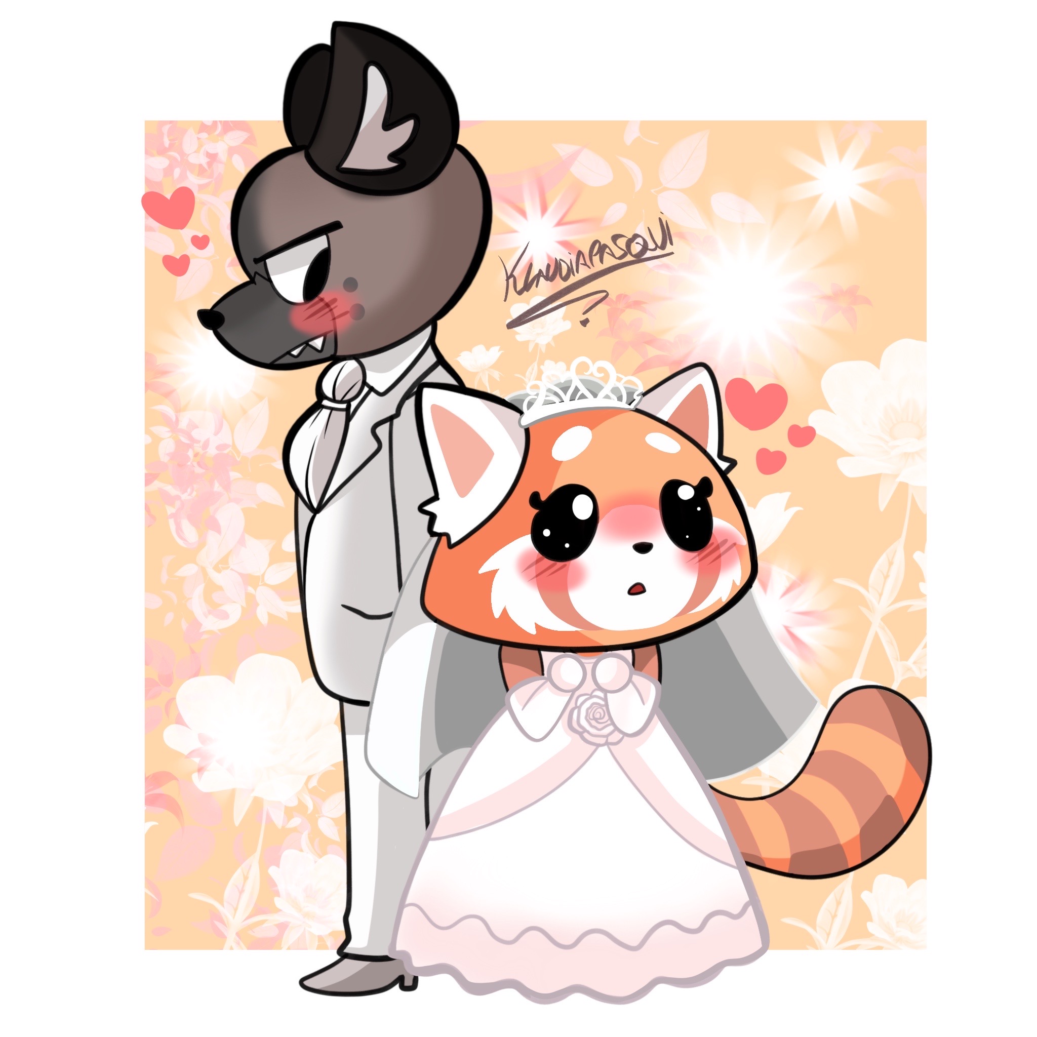 Retsuko And Haida By Klaudiapasqui On Deviantart