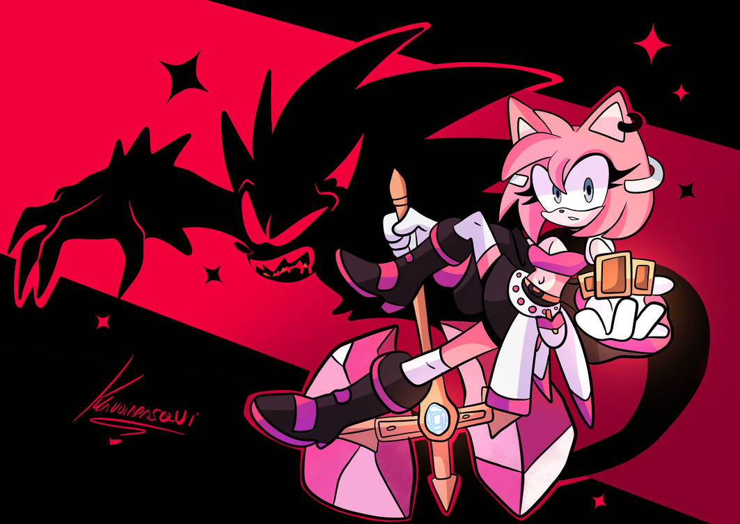 Sonamy Dark Werehog By Klaudiapasqui On Deviantart