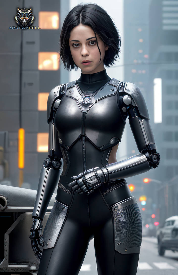 Rosa Salazar Alita By Arkhamheii On Deviantart