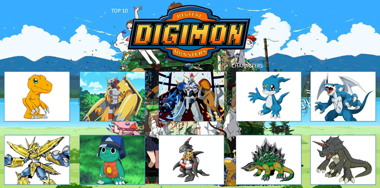 MCsaurus' Top 10 Digimon Characters by MCsaurus on DeviantArt MCsaurus' Top 10 Digimon Characters by MCsaurus on DeviantArt