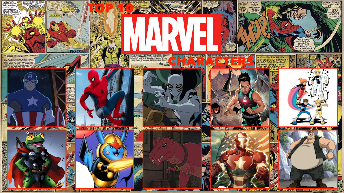 MCsaurus' Top 10 Marvel Characters by MCsaurus on DeviantArt MCsaurus' Top 10 Marvel Characters by MCsaurus on DeviantArt