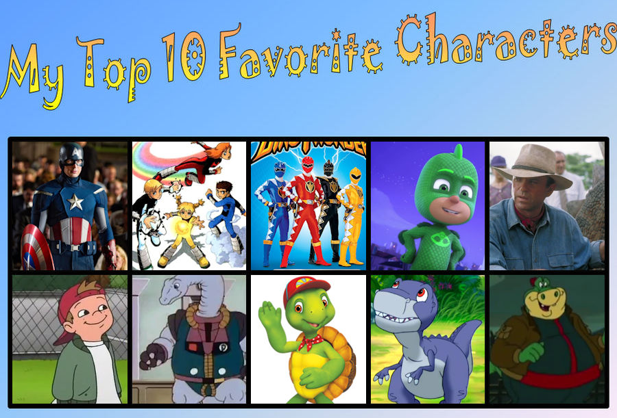 MCsaurus' Top 10 Favorite Characters by MCsaurus on DeviantArt MCsaurus' Top 10 Favorite Characters by MCsaurus on DeviantArt