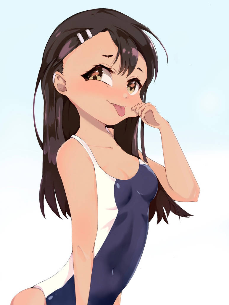 Nagatoro In A Swimsuit By Loraxoo On Deviantart