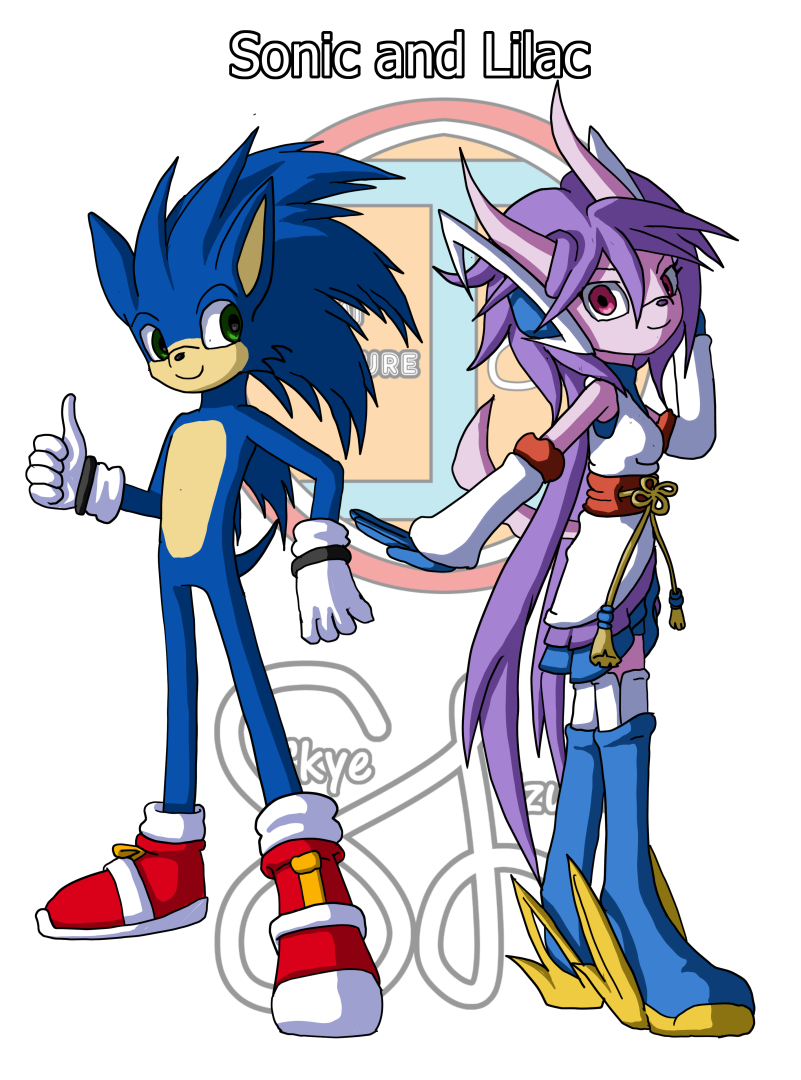 Sonlac Sonic And Lilac By Skye Izumi On Deviantart