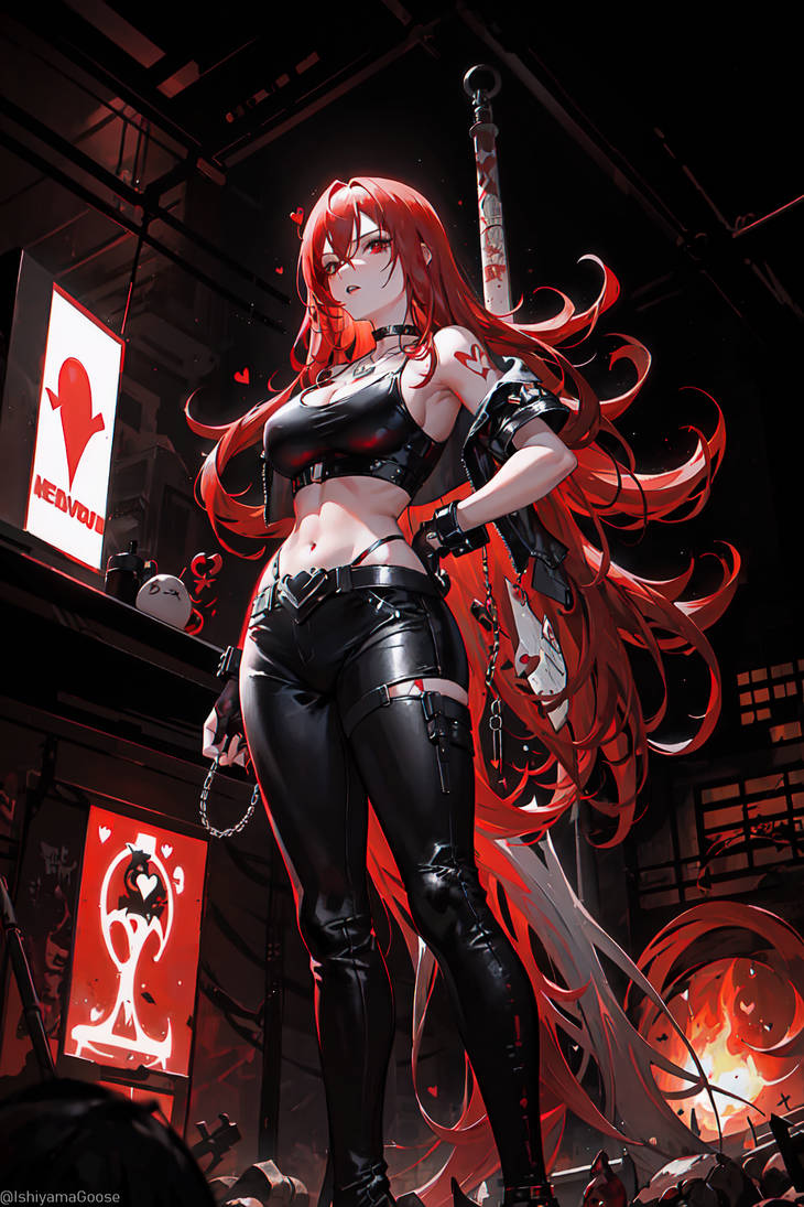 Scarlett Of The Rust Rats Fiery Blaze By Ishiyamagoose On Deviantart