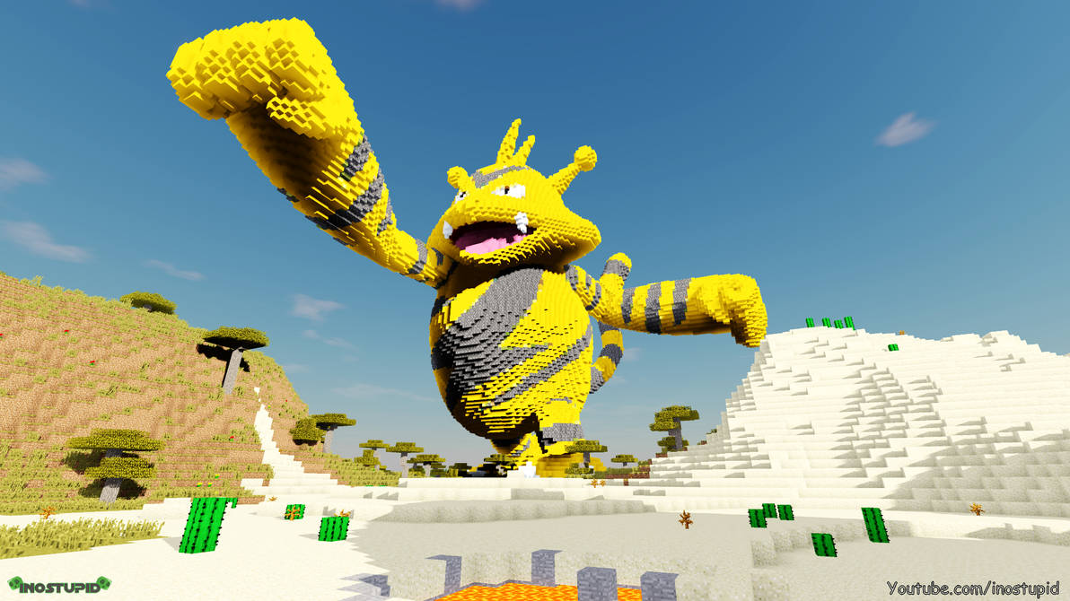 Minecraft Electrabuzz Wallpaper Inostupid By Inostupid On Deviantart