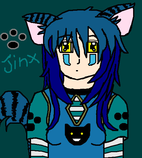 My OC: Jinx by Bataru on DeviantArt