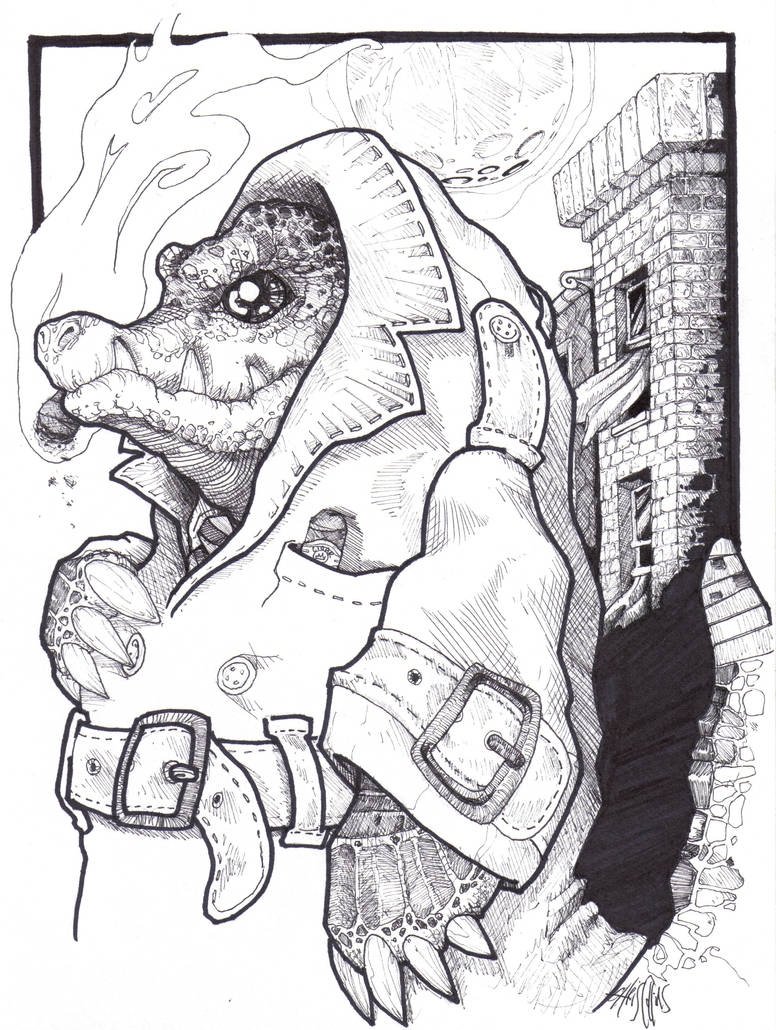 alligator detective by slippyninja on DeviantArt