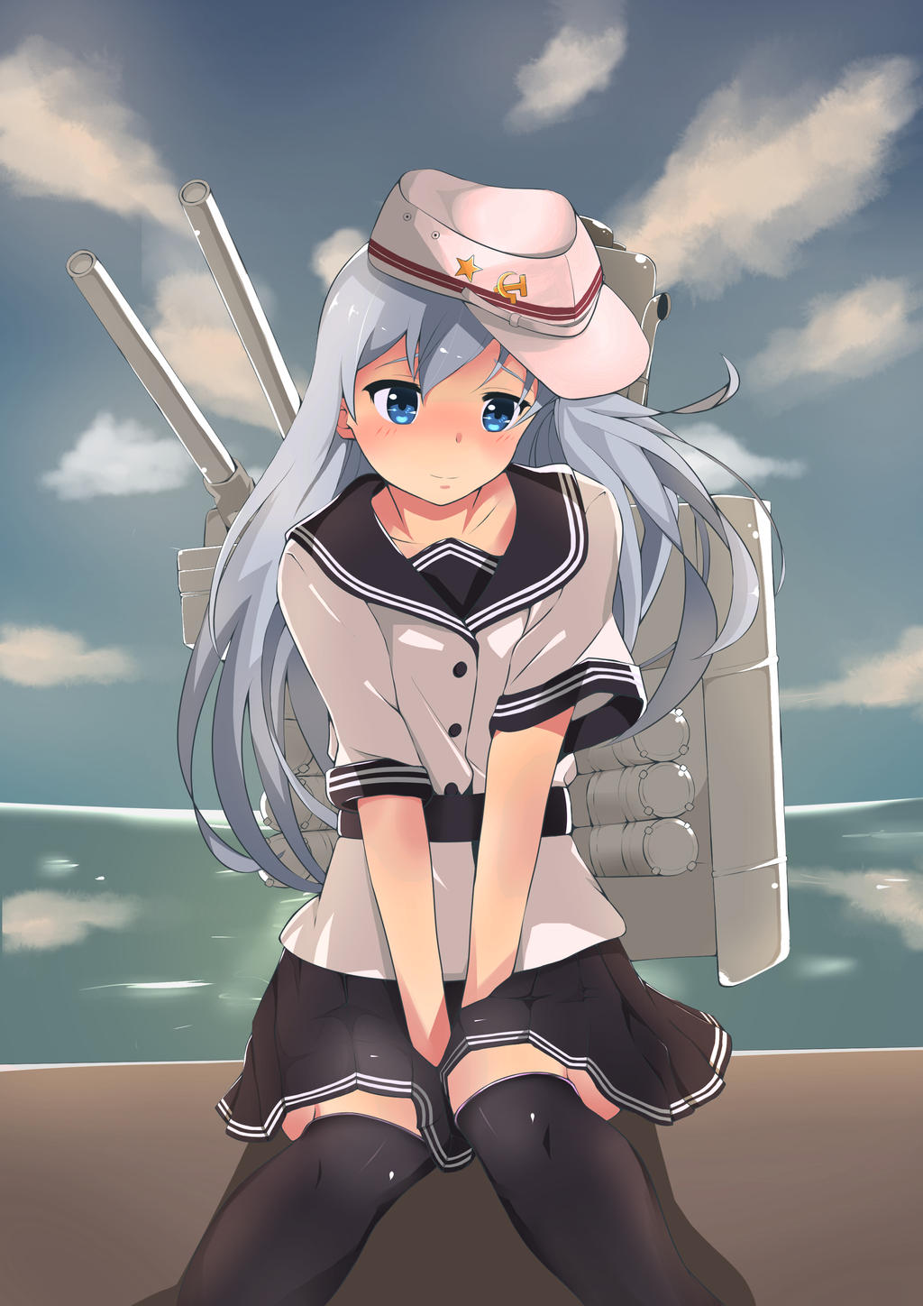 Hibiki Kancolle By Cyphose On Deviantart