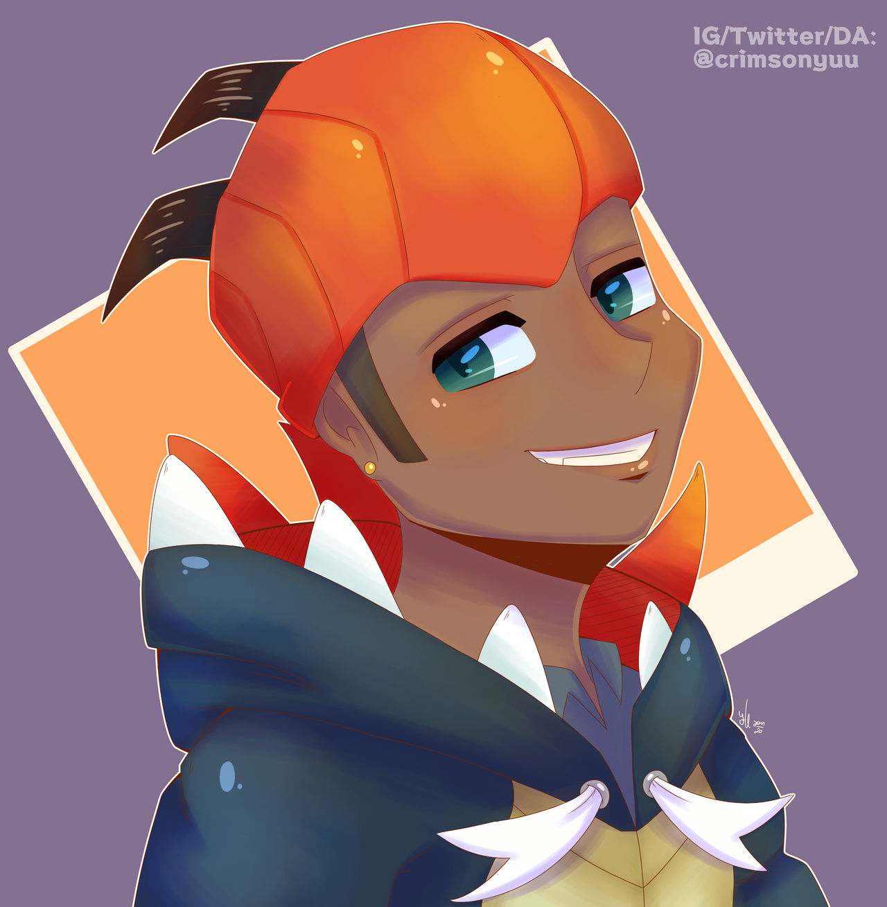 Pokemon Raihan Digital Fanart By Crimsonyuu On Deviantart
