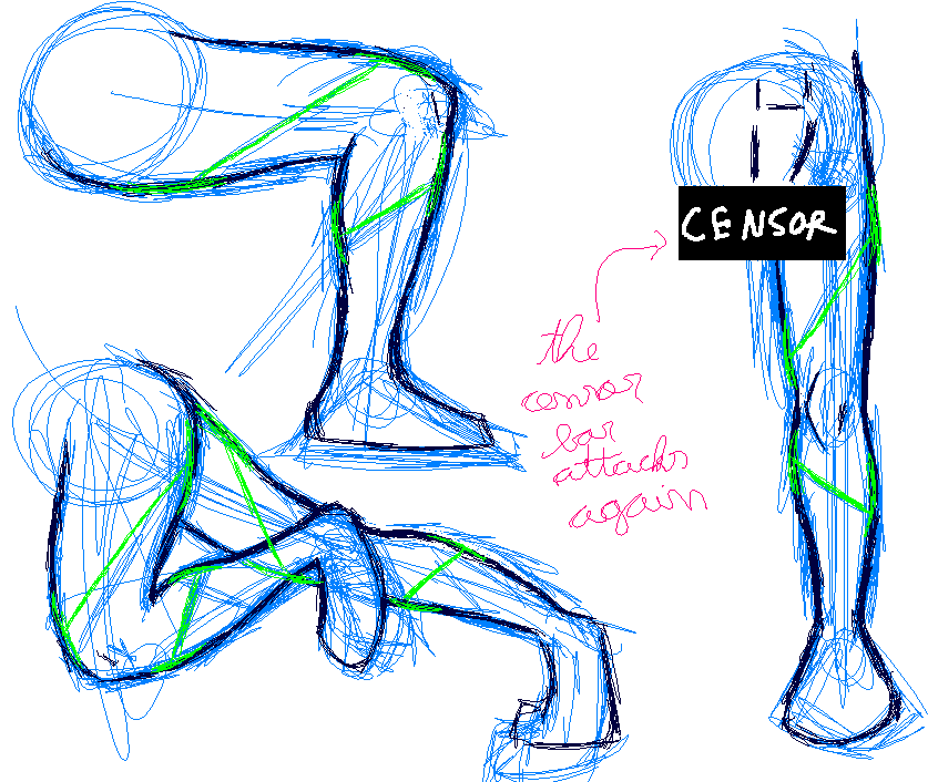 Training male anatomy -legs- by Carolzilla on DeviantArt