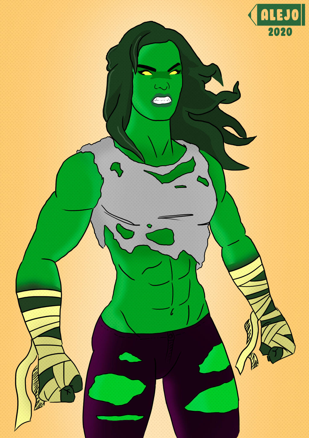 Hulkashe Hulk By Captaincartooner On Deviantart