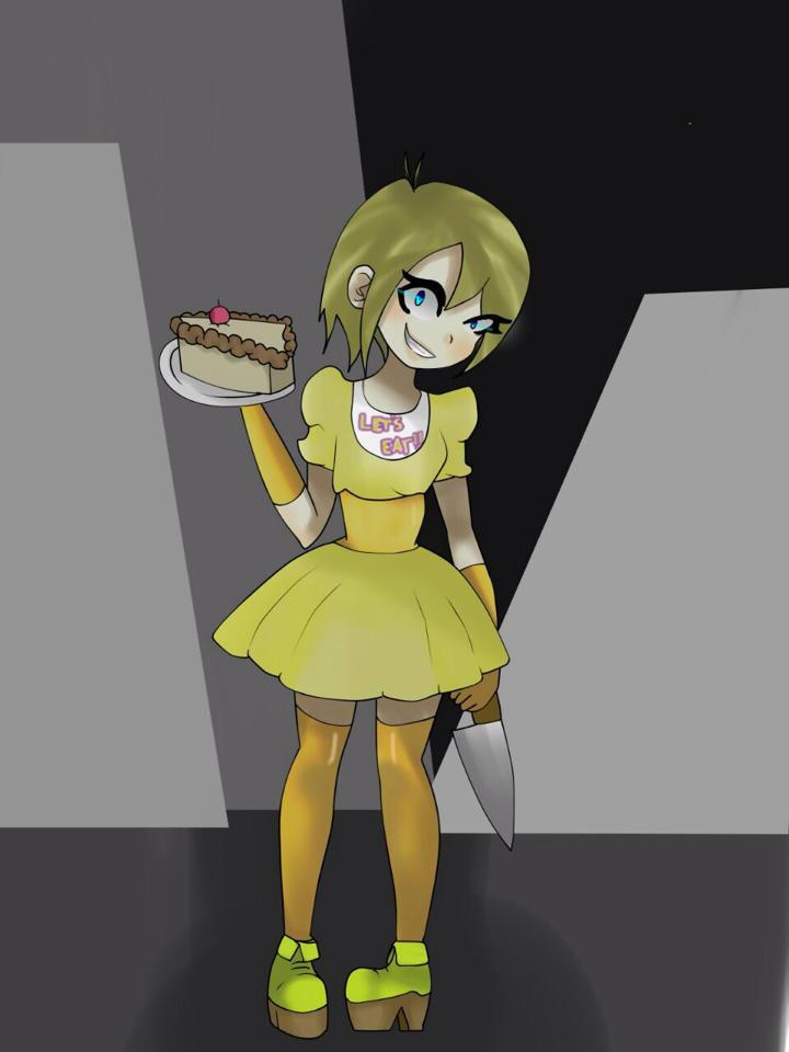 Chica The Chiken Queen Girl By Cherrycoola On Deviantart