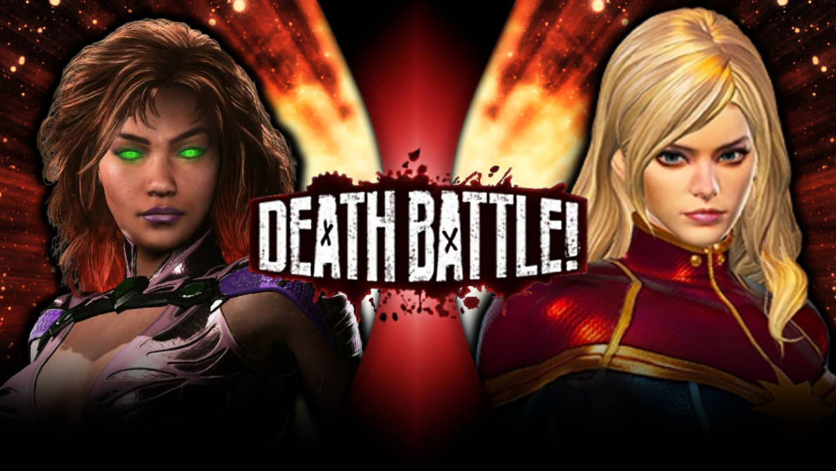 Starfire Vs Captain Marvel By Randor2000 On Deviantart