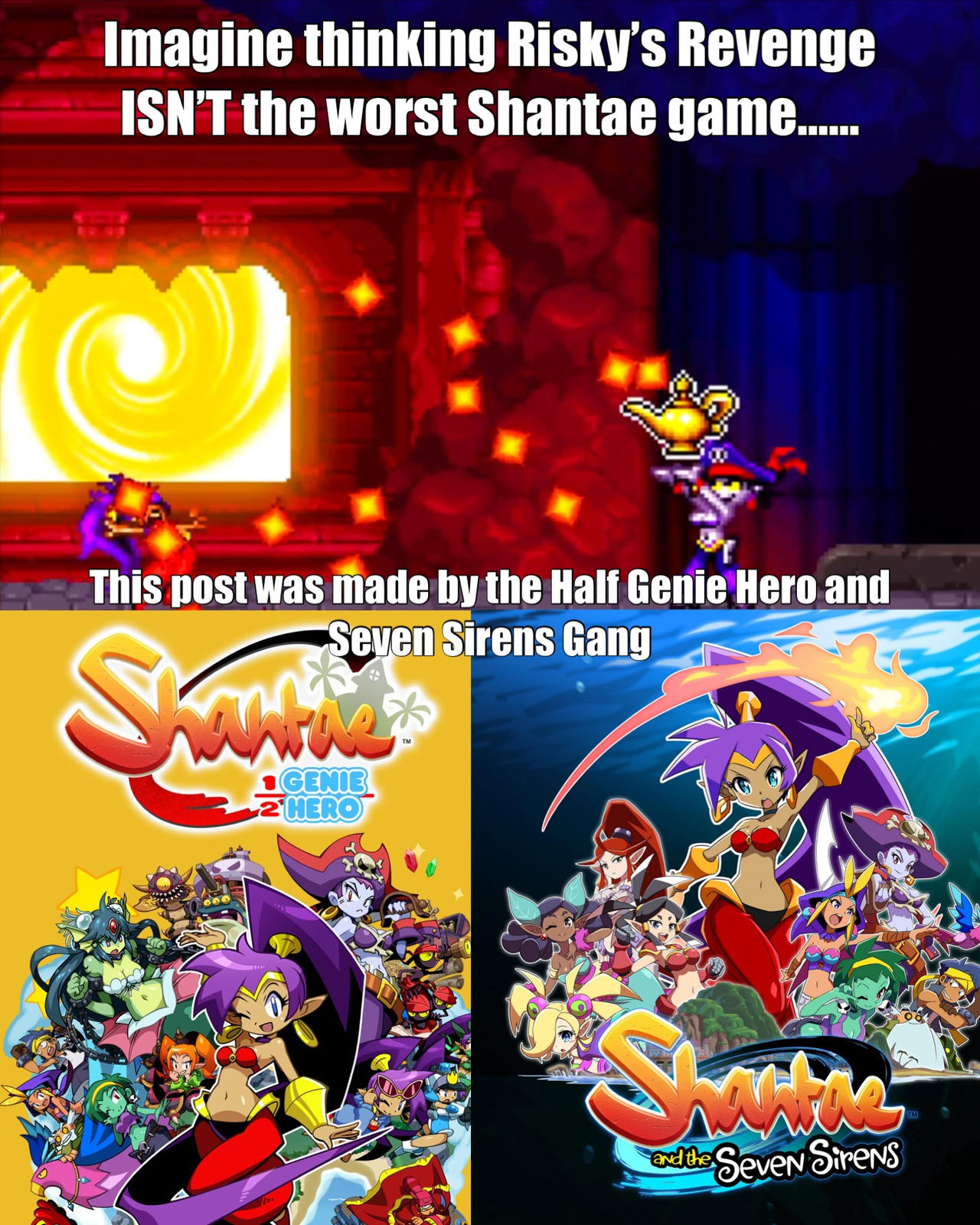 Shantae Riskys Revenge Meme By Dropbox5555 On Deviantart