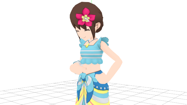 Mmd Gloria Belly Button Poke By Fechyperson215 On Deviantart
