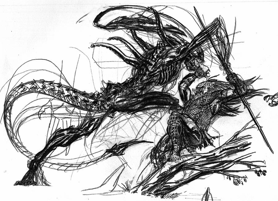 Predator Vs Alien By Billybosskeen On Deviantart
