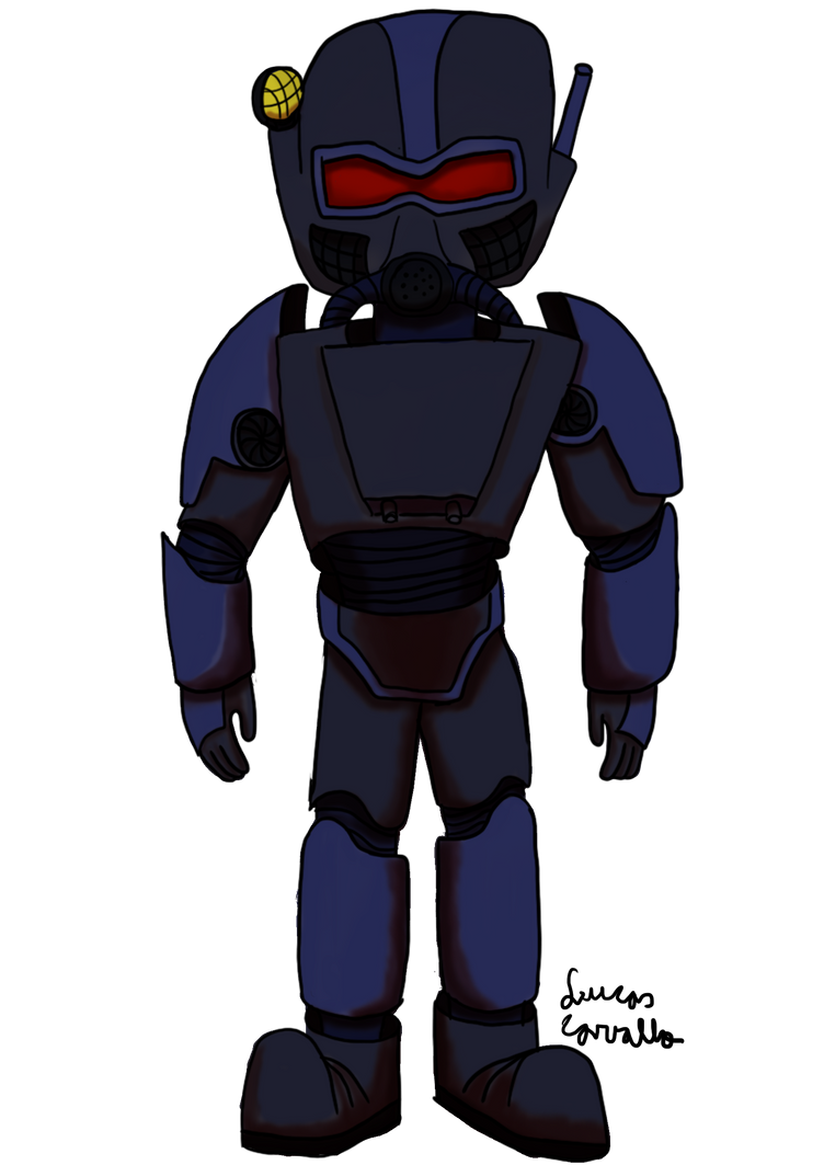 Fallout Power Armor By Sonicbrasil On Deviantart