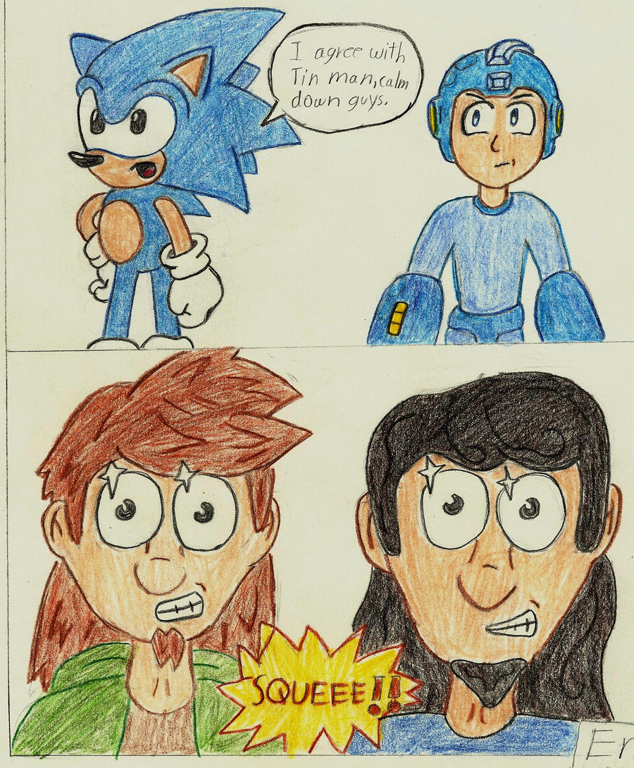 Sonic Vs Mega Man Page 5 By Lpglauncher On Deviantart