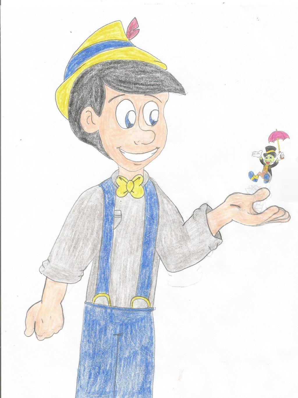 Pinocchio And Jiminy Cricket By Lazlow87 On Deviantart