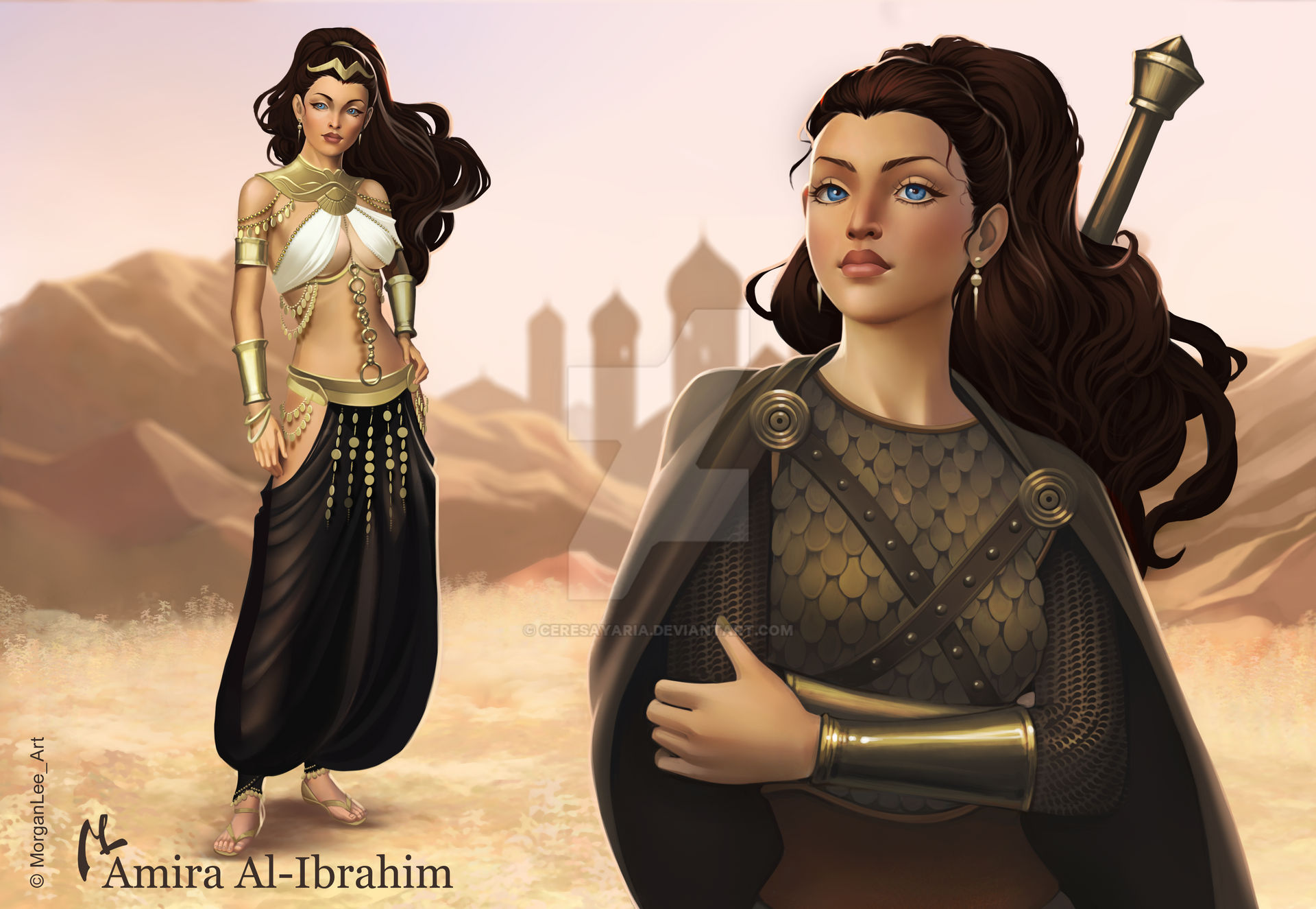 Amira Al Ibrahim By Morganleeart By Ceresayaria On Deviantart