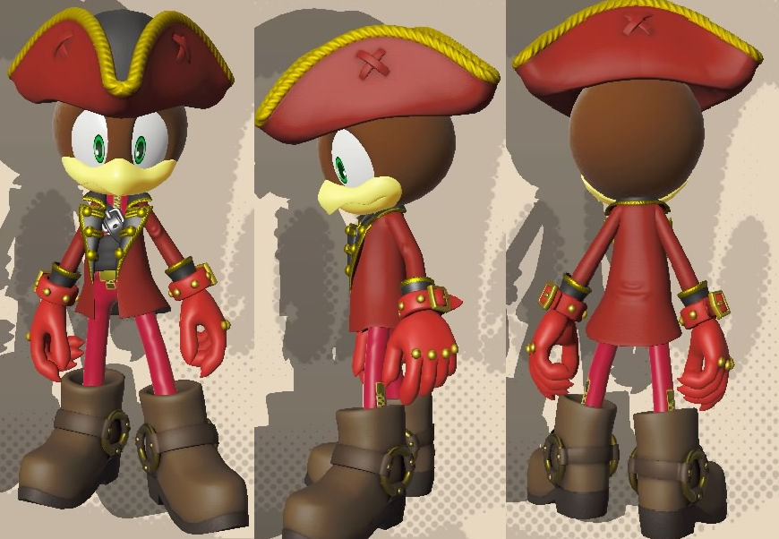 Sonic Forces Avatar Zack Sparrow By Ver2k0 On Deviantart