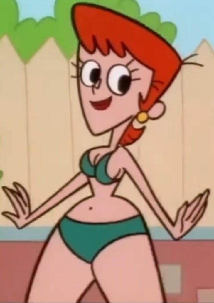 Dexters Mom In Her Bikini By Ironmew05 On Deviantart