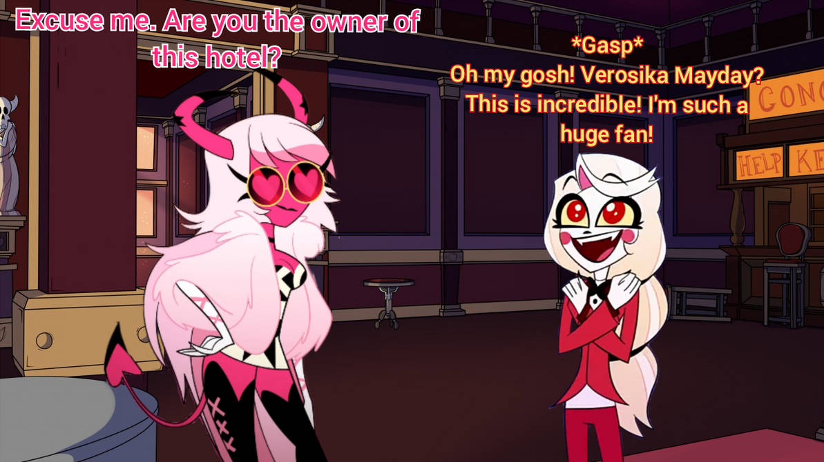 Charlie Meets Verosika Mayday By Ironmew05 On Deviantart