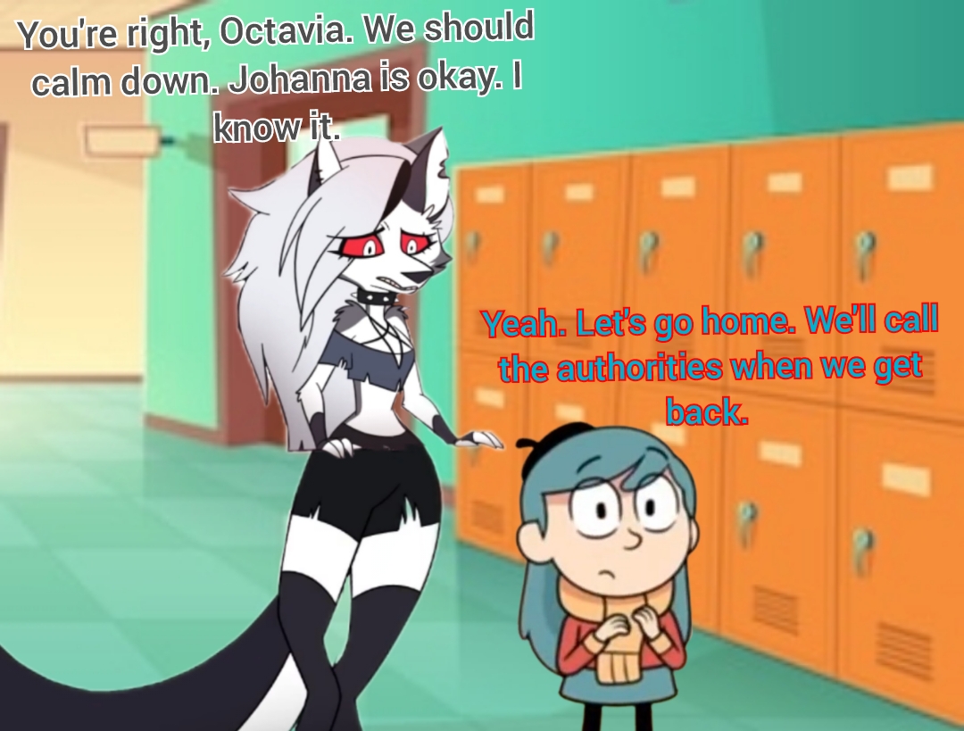 Loona And Octavia At Hildas New School 18 By Ironmew05 On Deviantart