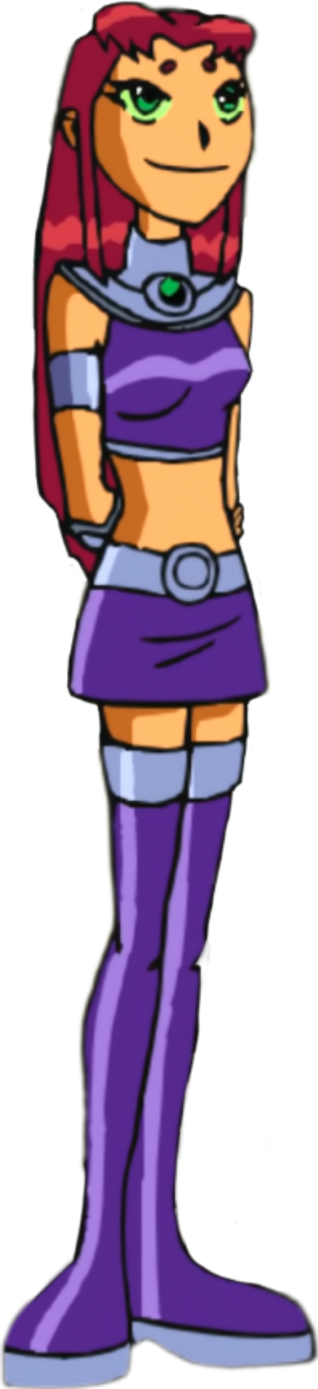 Starfire Png 6 By Ironmew05 On Deviantart