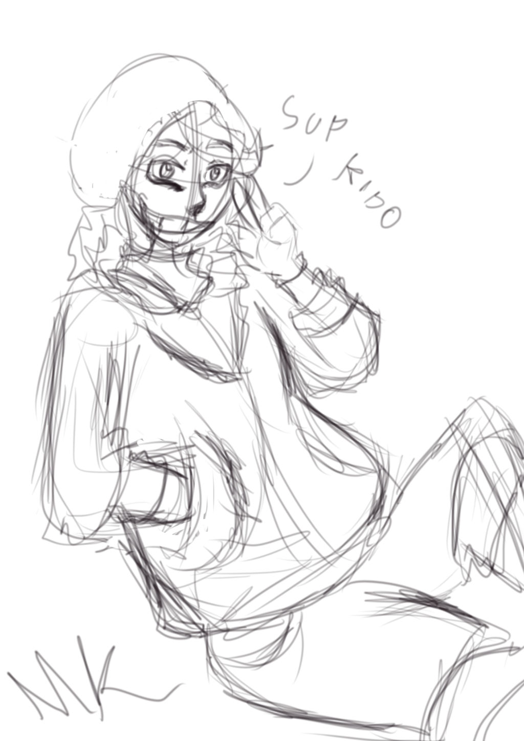 Sans Skeleton Human Wip By Mariakim On Deviantart