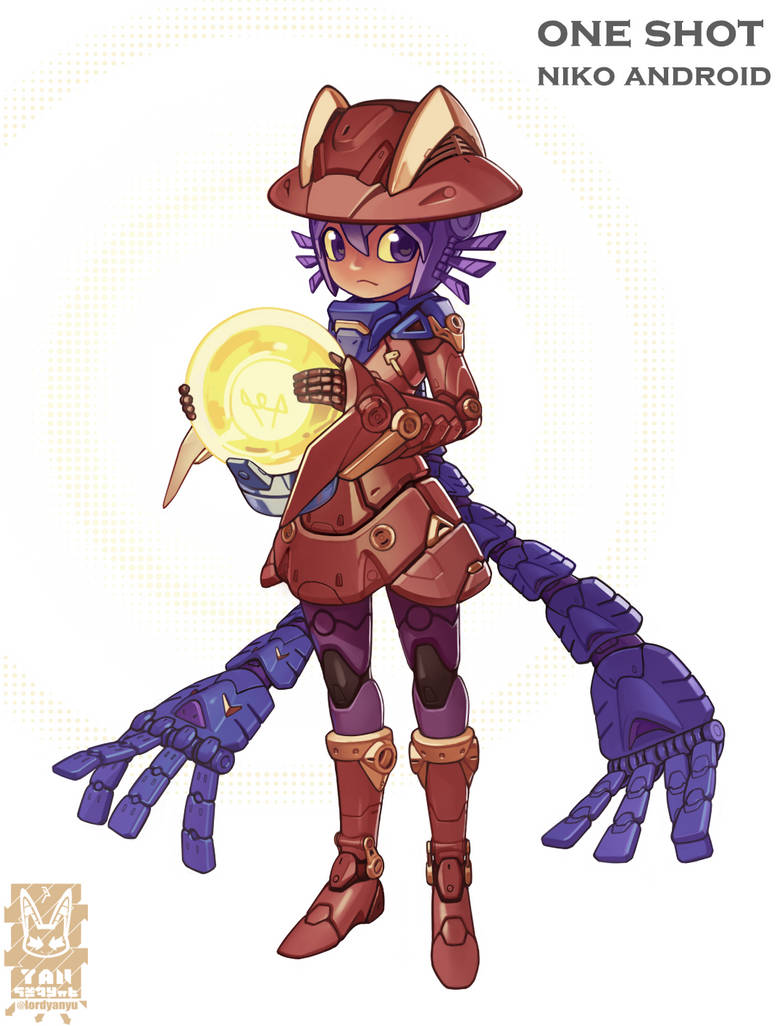 One Shot Niko Robot By Lordyanyu On Deviantart