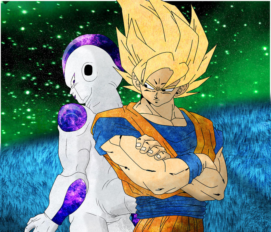Goku And Frieza By Golemlord777 On Deviantart