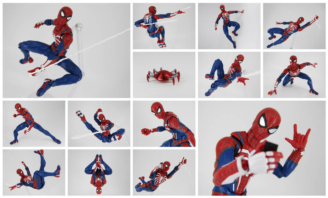 Spider-man (ps4 Advanced Suit) By Krisanderson97 On Deviantart
