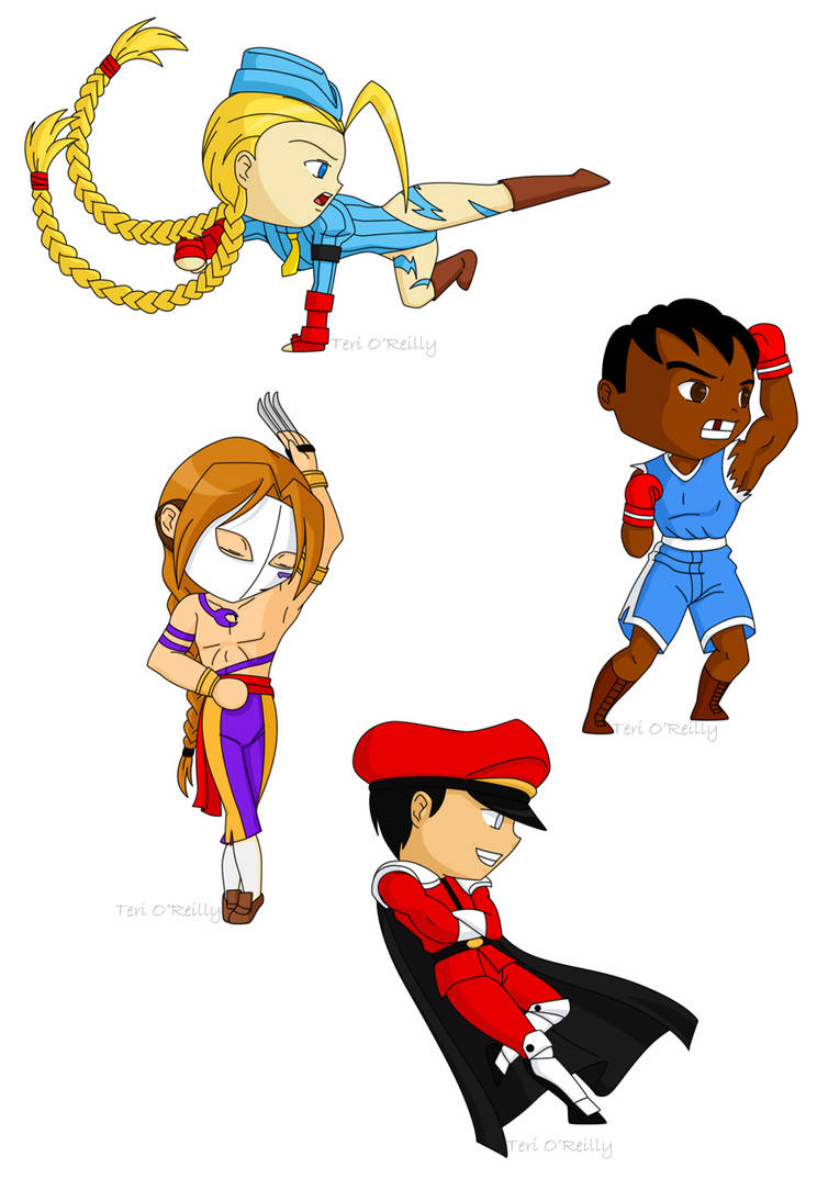 Street Fighter Chibis Four V2 By Solai Tsukada On Deviantart