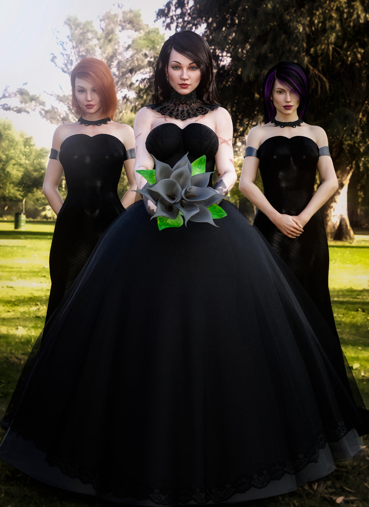 Goth Wedding By Maltorramus On Deviantart