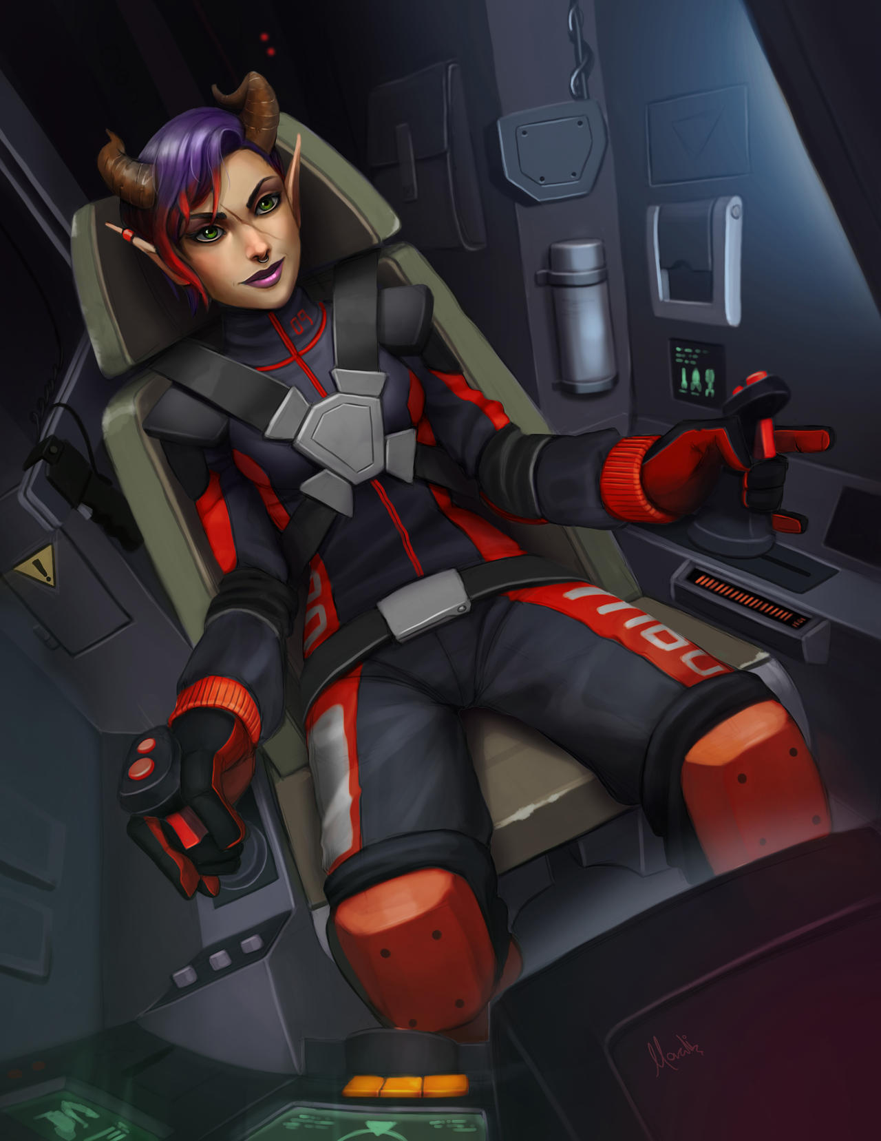 Mech Pilot 2 By Mauricio Morali On Deviantart