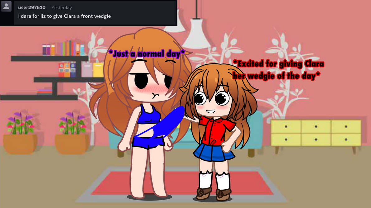 Clara Gets Her Daily Wedgie Request By Rtxb8974 On Deviantart