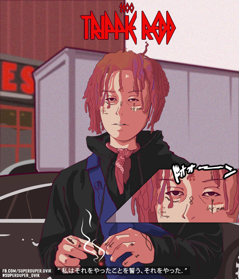 Anime Trippie Redd Fan Art By Ovik14 On Deviantart