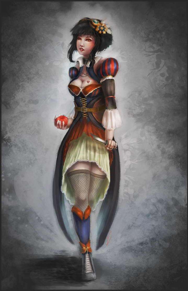 Steampunk Snow White By Sweetlhuna On Deviantart