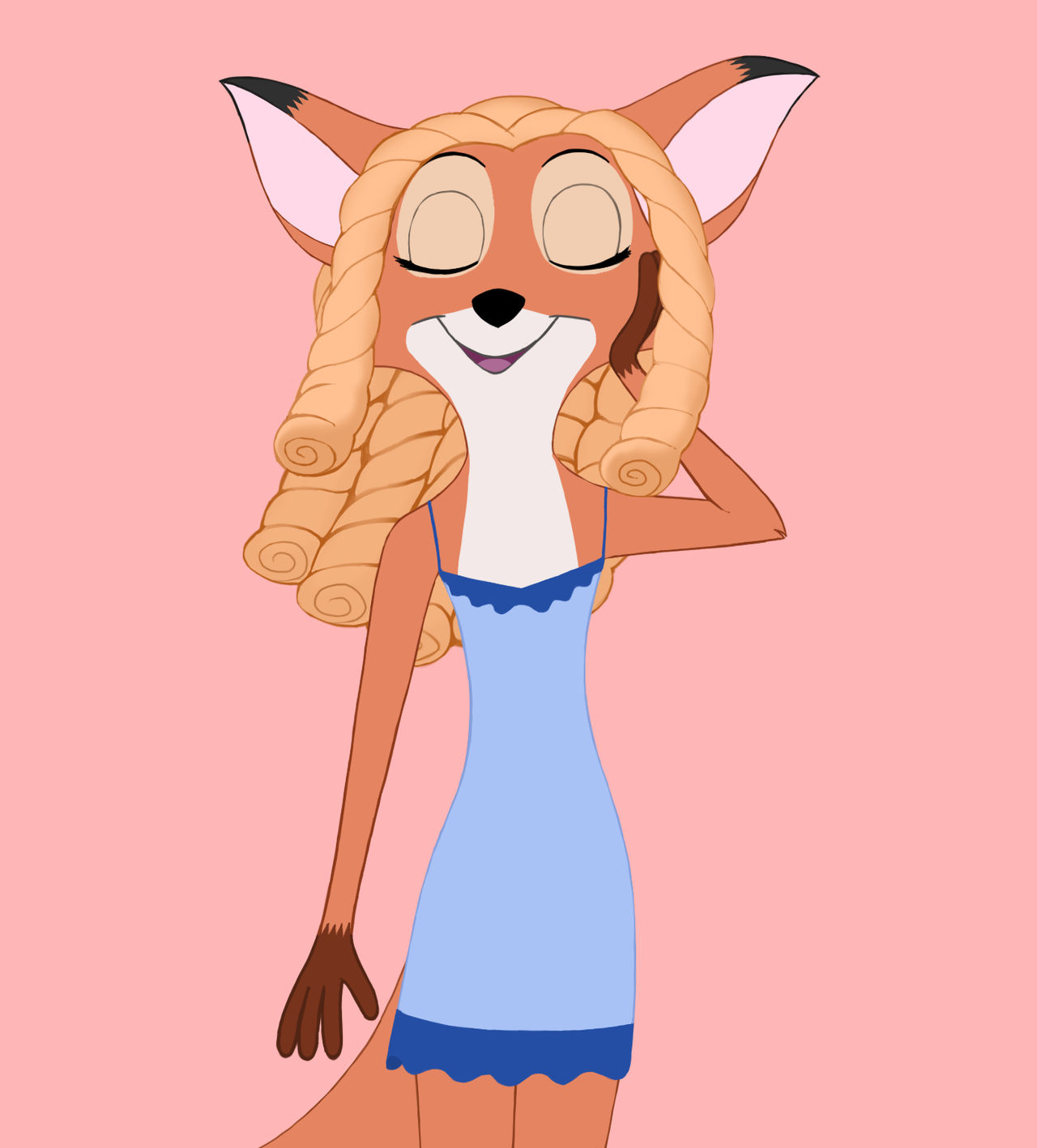 Emily Vixen In Nightgown By Don Flick On Deviantart